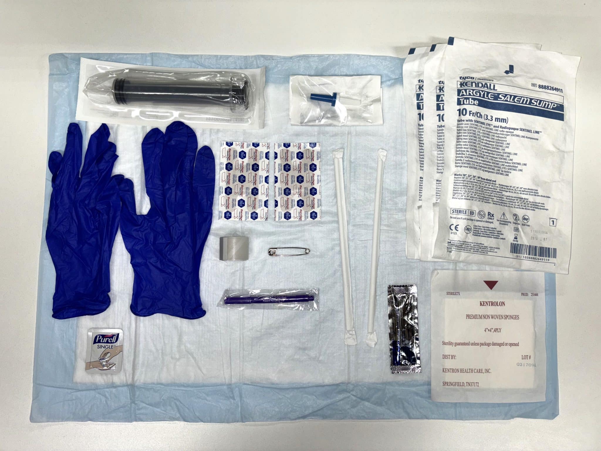 Nasogastric Tube Kit (Case of 10) - Tactical Evolution Group